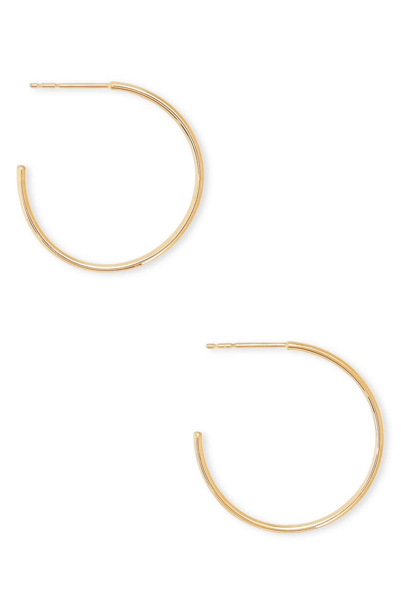Kendra Scott Keeley 18K Gold Vermeil Small Hoop Earrings | Nordstrom