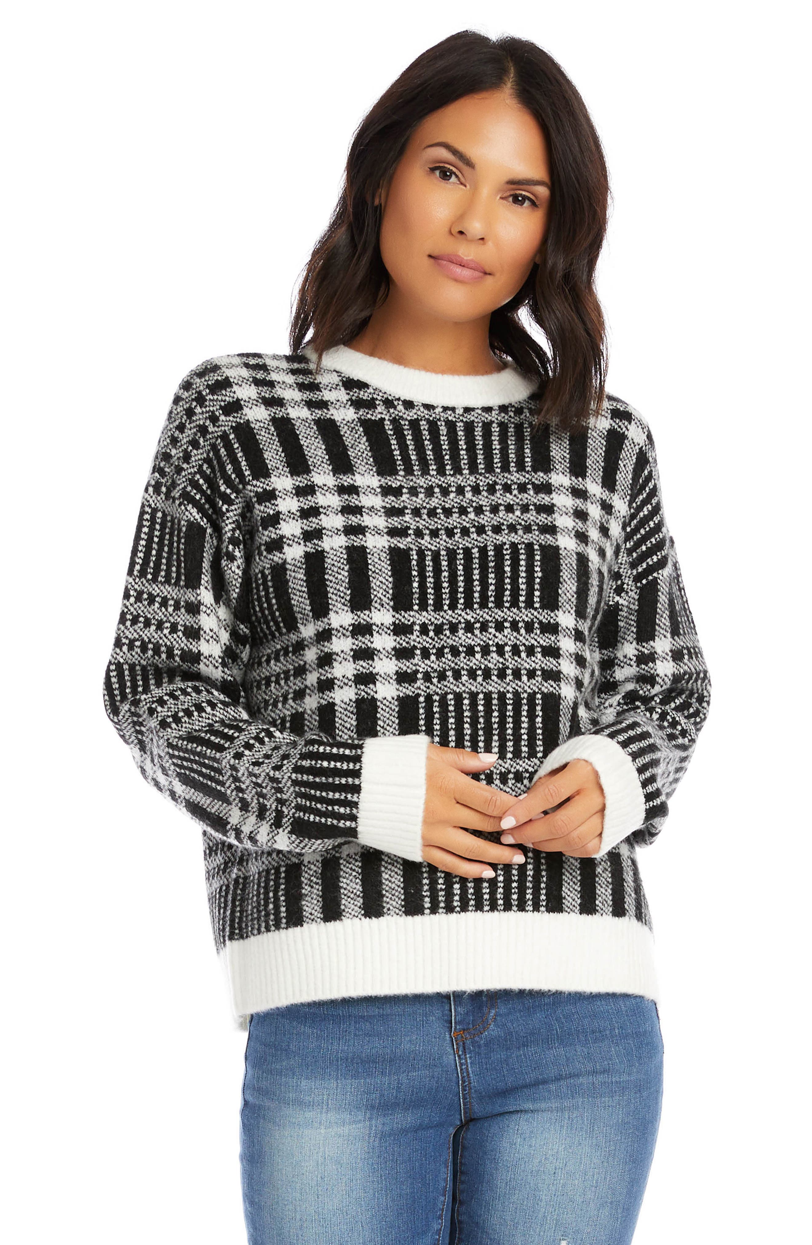Karen Kane Plaid Sweater | Nordstromrack