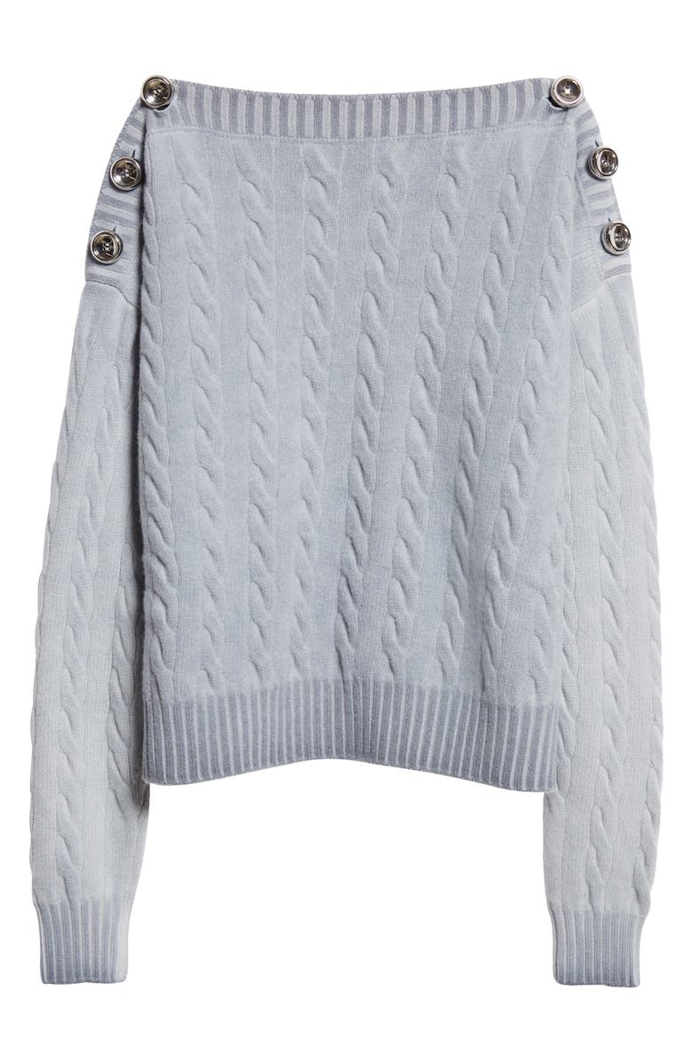Meryll Rogge Cable Stitch Boat Neck Wool Sweater | Nordstromrack