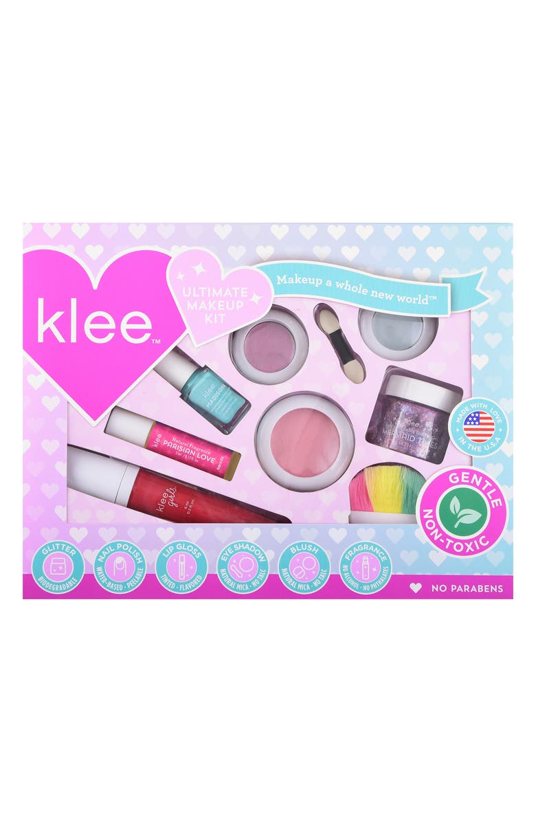 Klee Kids Next Level Glow Ultimate Natural Mineral Starter Makeup Kit ...