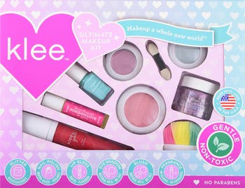 Klee Kids Next Level Glow Ultimate Natural Mineral Starter Makeup Kit ...