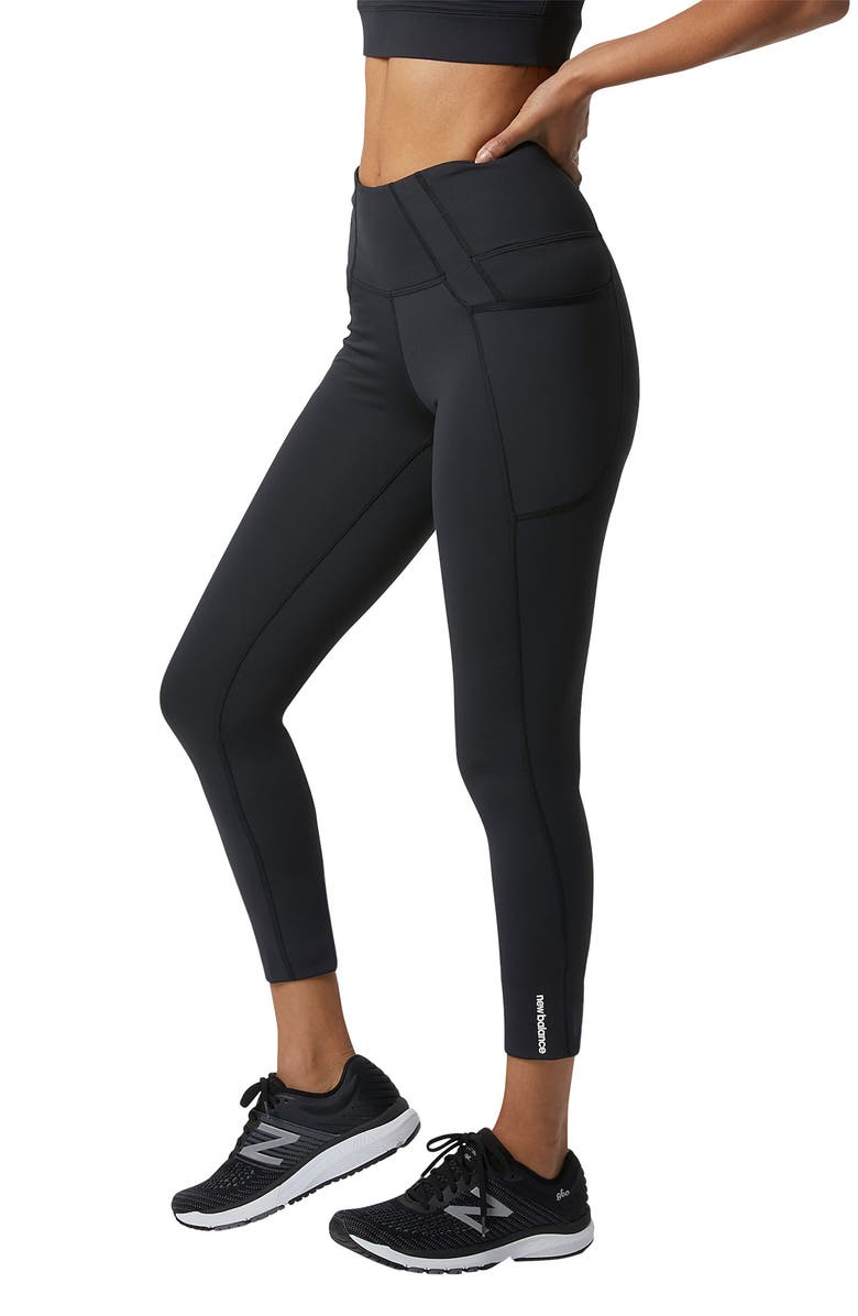 New Balance Shape Shield Pocket 7/8 Crop Leggings | Nordstromrack
