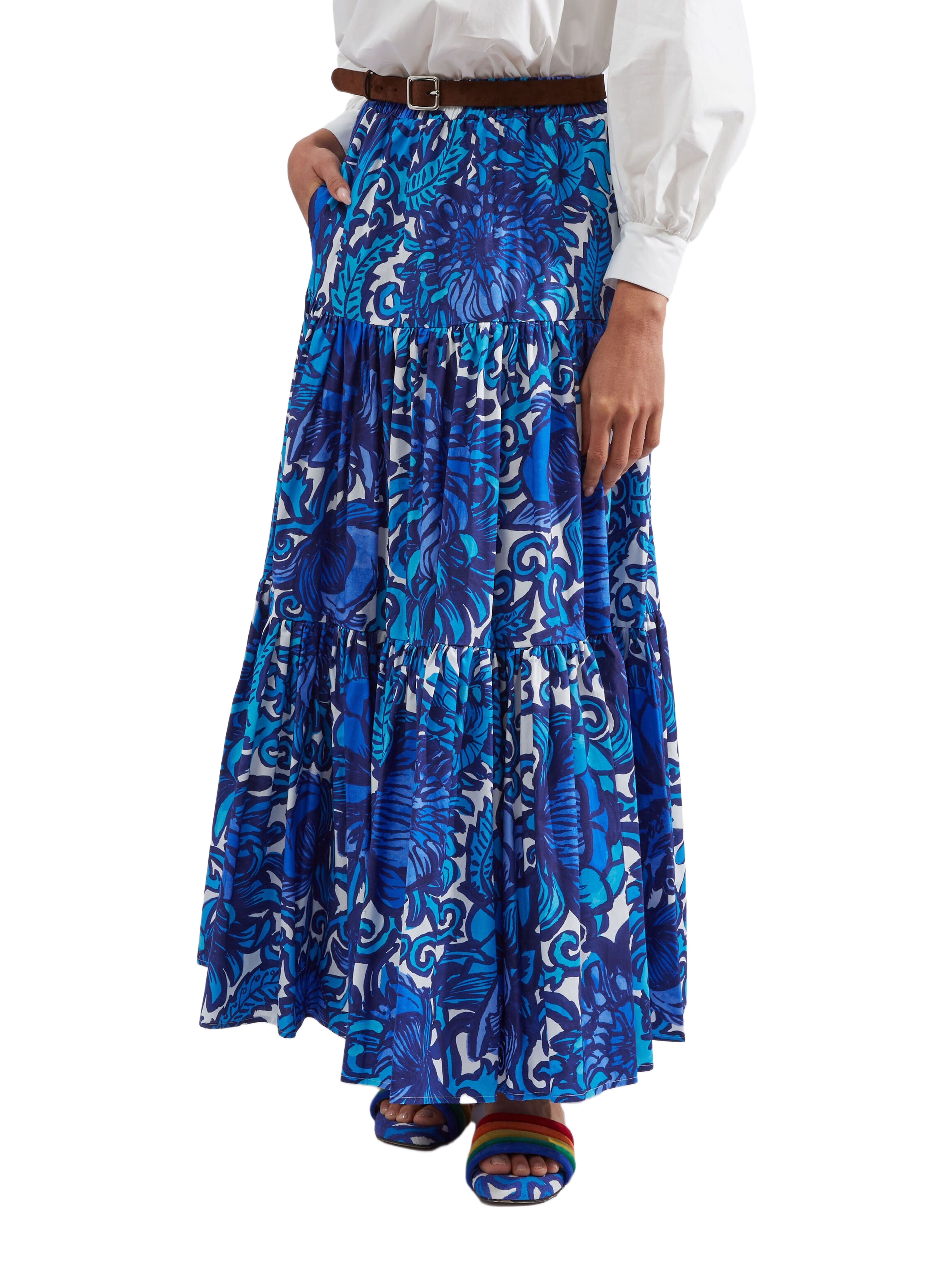 La DoubleJ Big Skirt Anemone Blue | Nordstrom