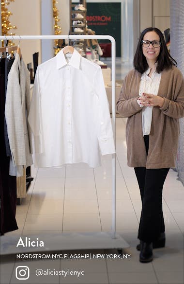 Róhe Back Slit Shirt | Nordstrom