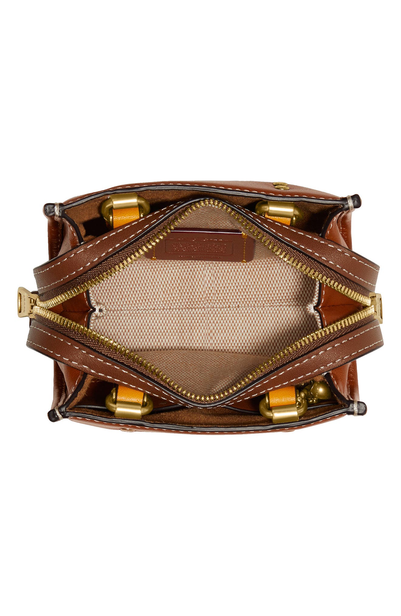 COACH Micro Rogue Signature Jacquard & Leather Crossbody Bag | Nordstrom