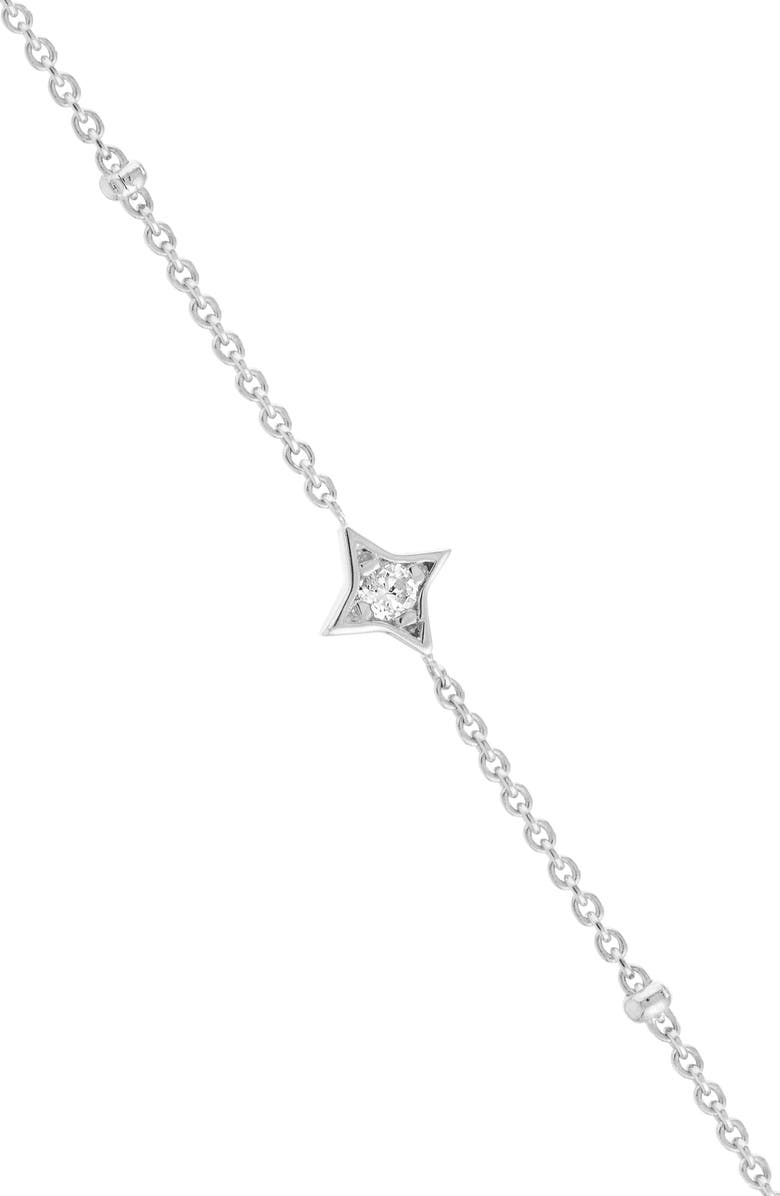 HAWLEY ST 14K Gold Diamond Star Chain Bracelet | Nordstromrack