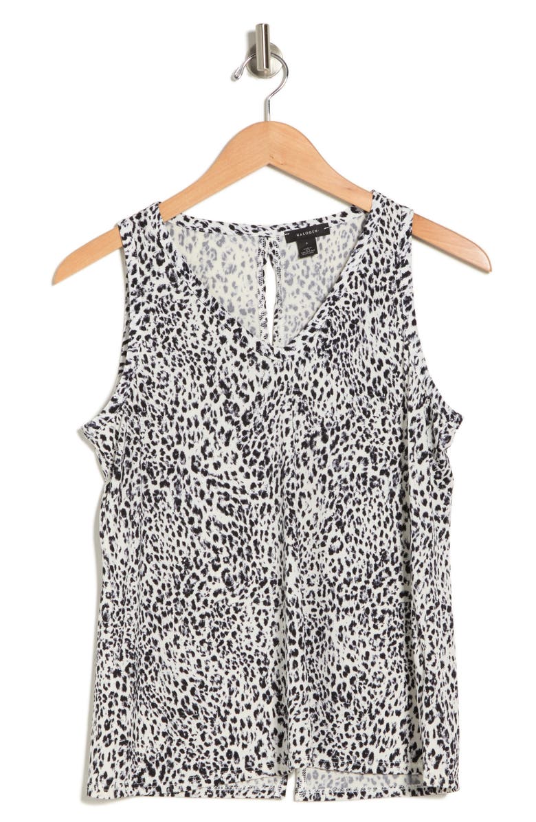 Halogen® V-Neck Split Back Tank Top | Nordstromrack