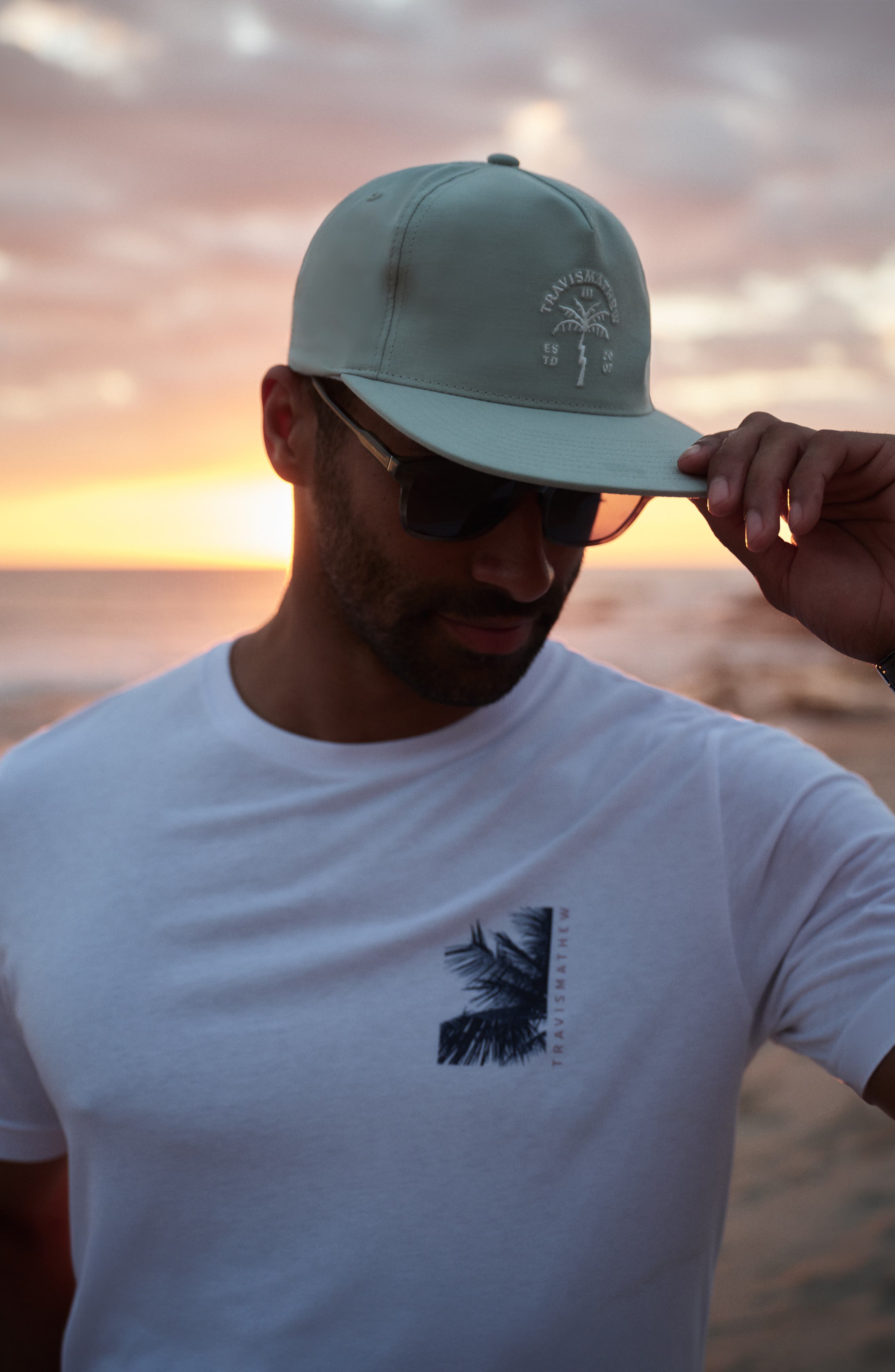 TravisMathew Finally There Embroidered Snapback Baseball Cap ...