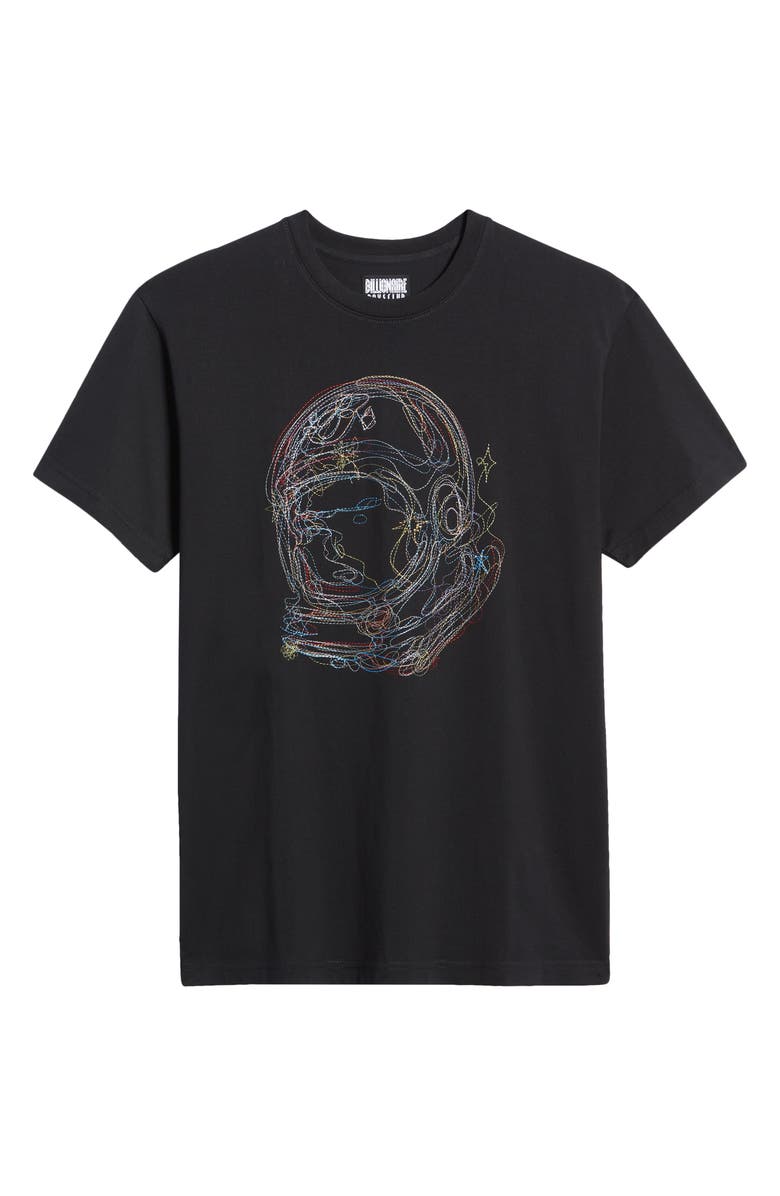 Billionaire Boys Club Men's Scribble Stitch Cotton Graphic T-Shirt ...