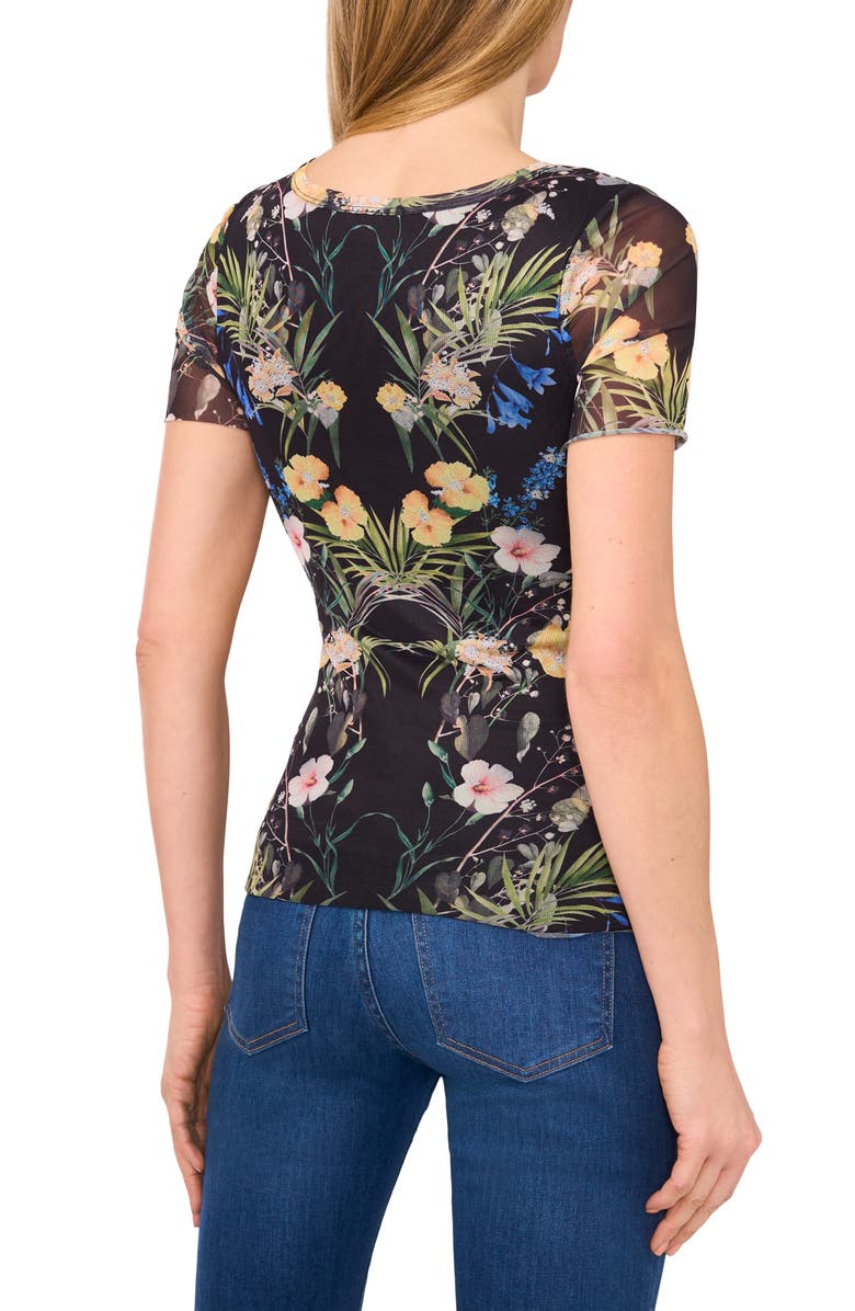 Ted Baker Floral Mesh T-Shirt | Nordstrom