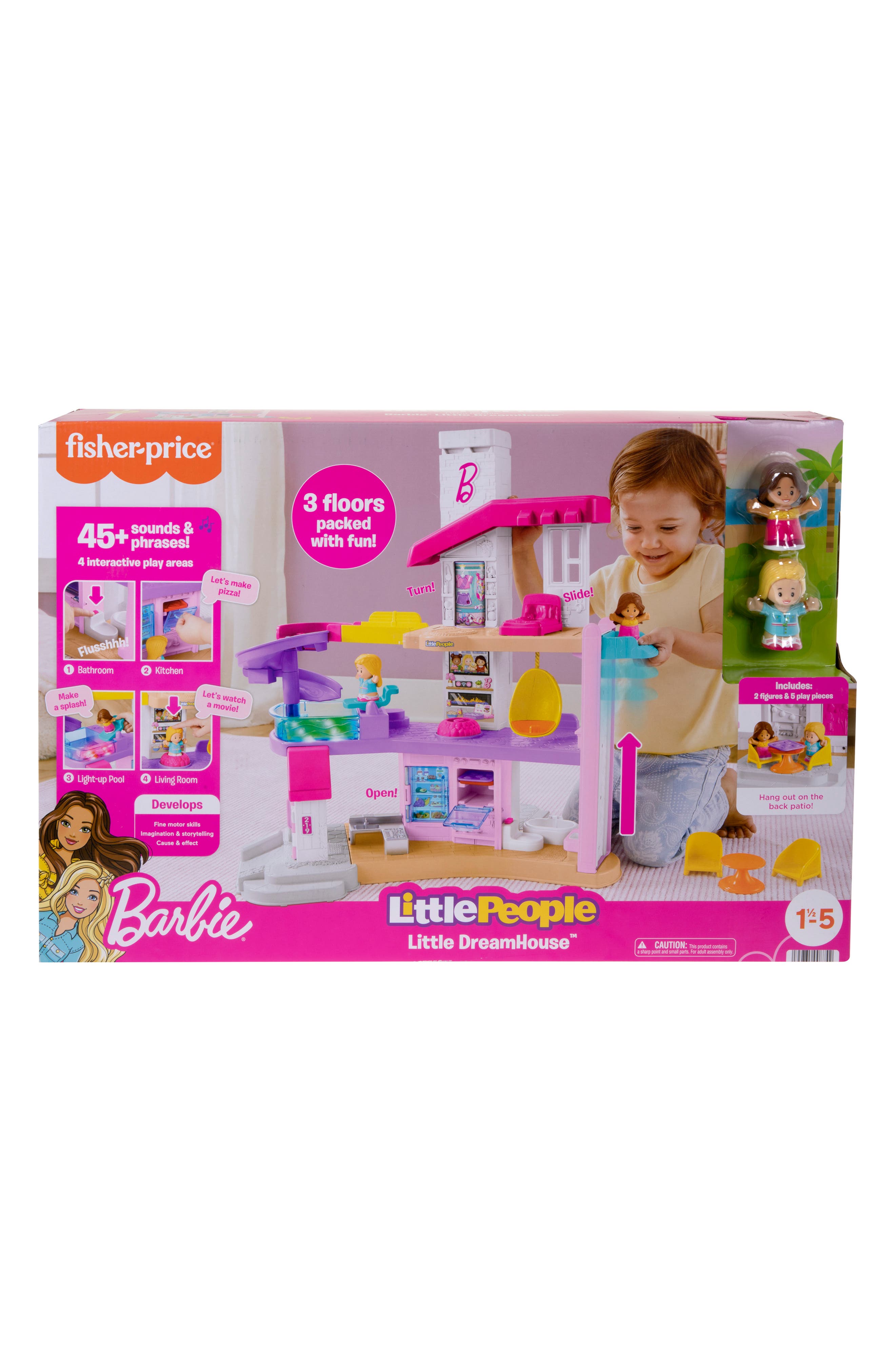 FISHER PRICE Little People® Barbie® Little DreamHouse™ Playset | Nordstrom