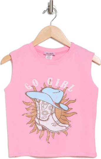 MISS POPULAR Kids' Go Girl Graphic Tank | Nordstromrack