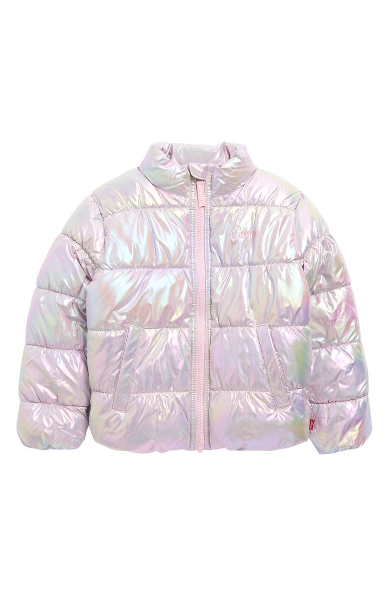 Levi's® Kids' Shiny Puffer Jacket | Nordstromrack