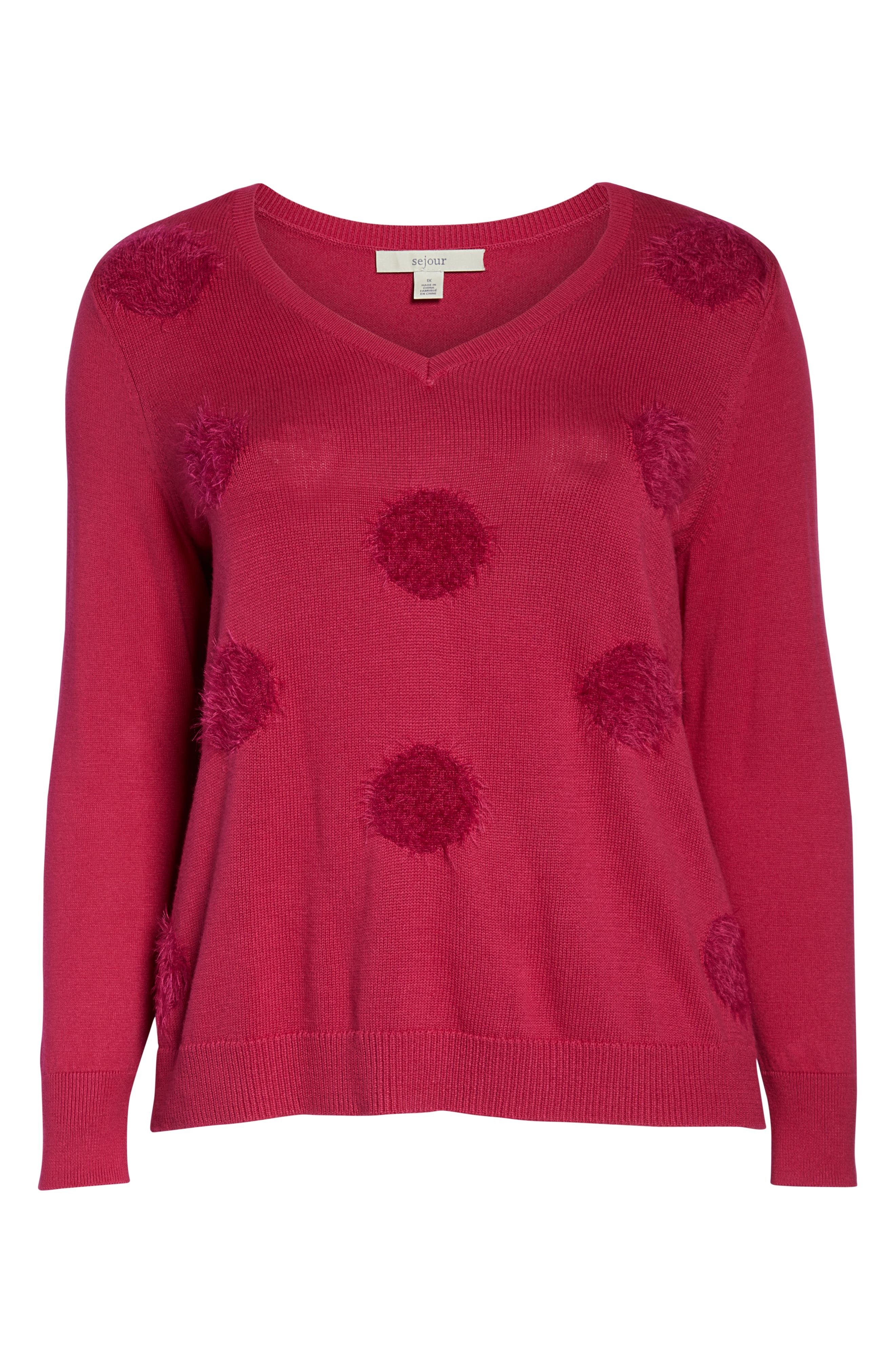 Sejour Dot Pattern Pullover | Nordstromrack