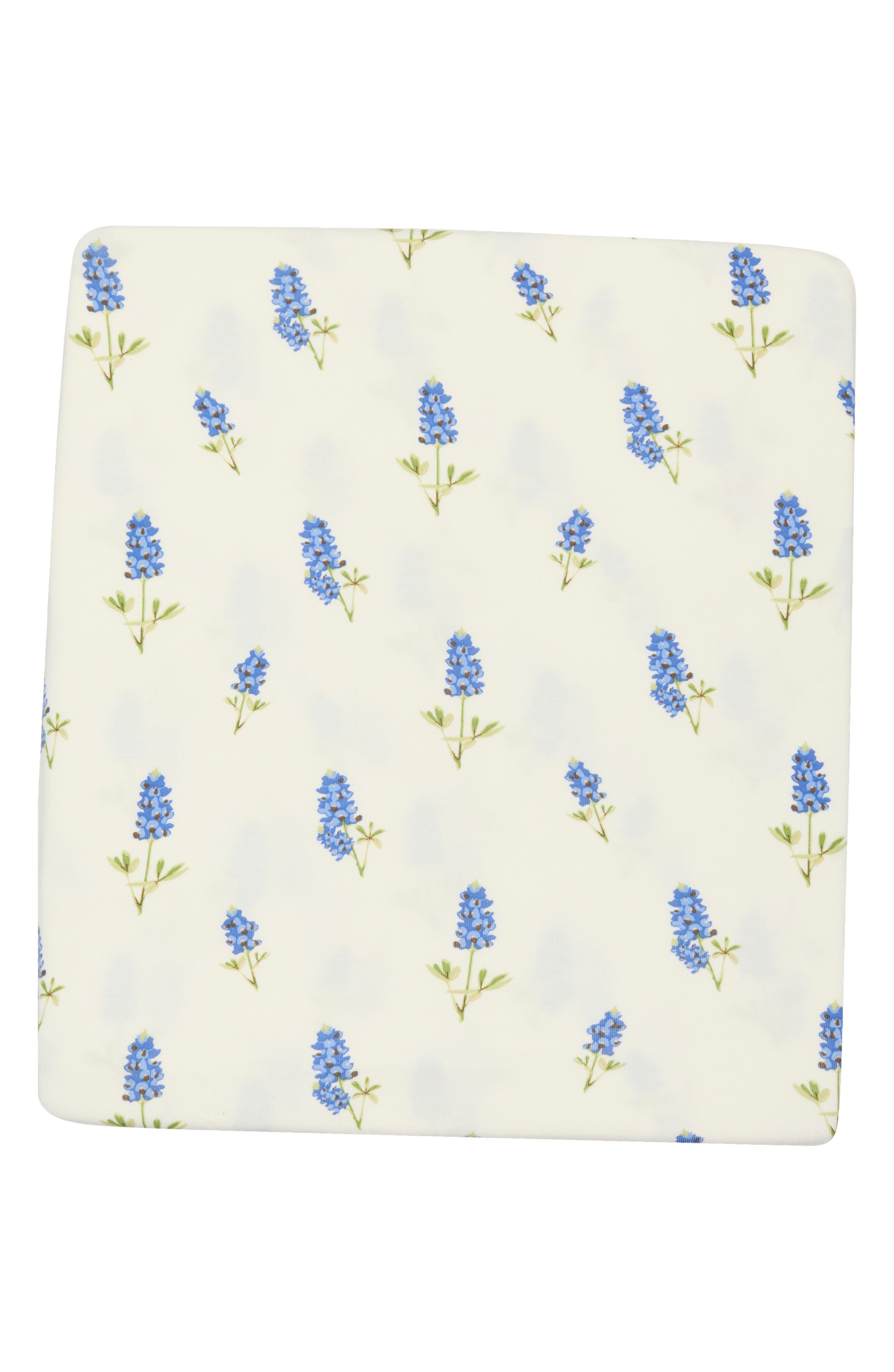 Kyte BABY Periwinkle Bluebonnet Print Crib Sheet | Nordstromrack