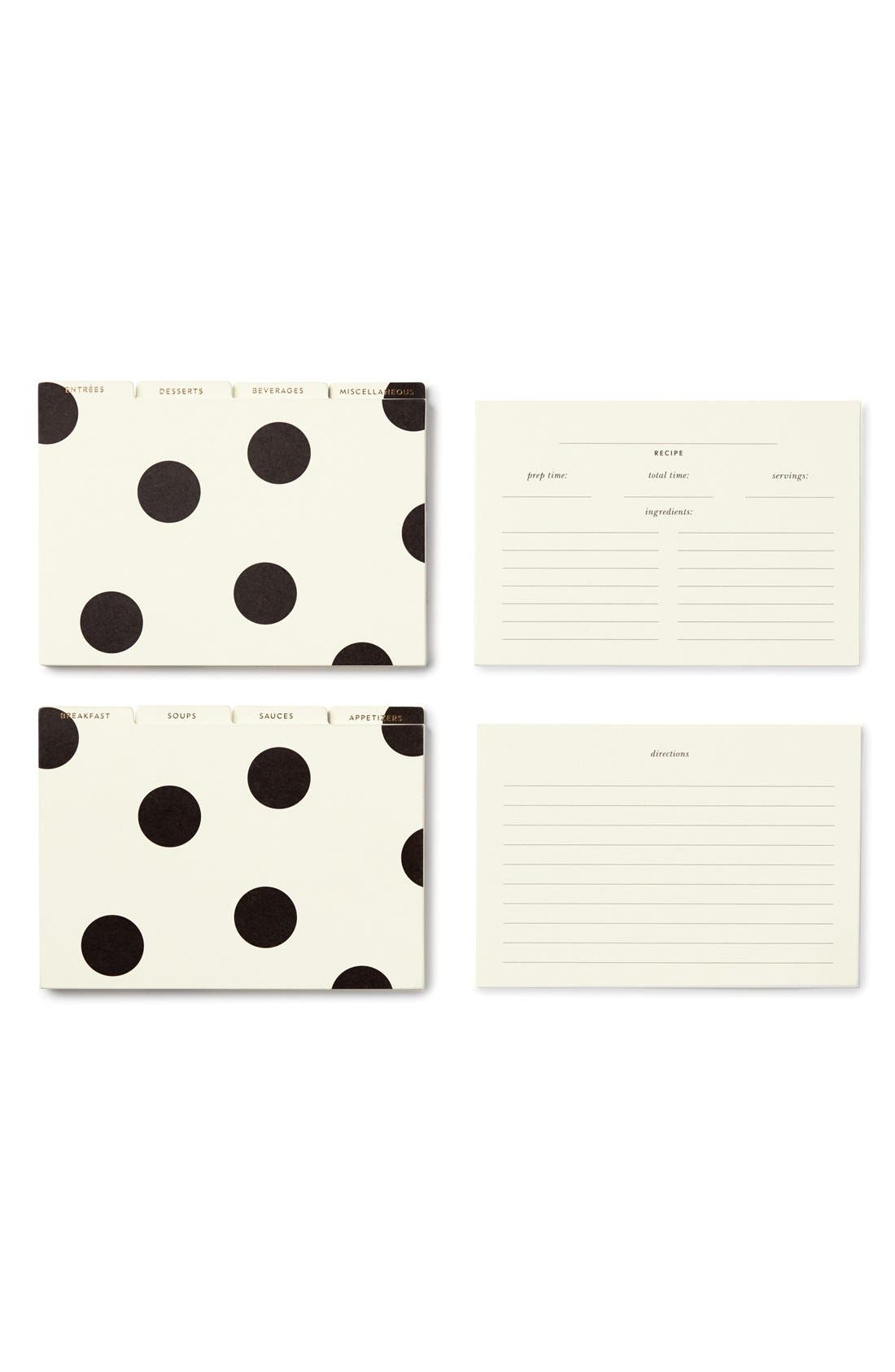 Kate Spade New York recipe box & cards set | Nordstrom