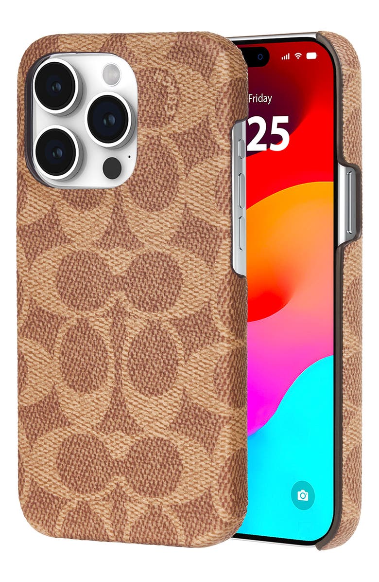 COACH iPhone Pro Max Signature Phone Case | Nordstromrack