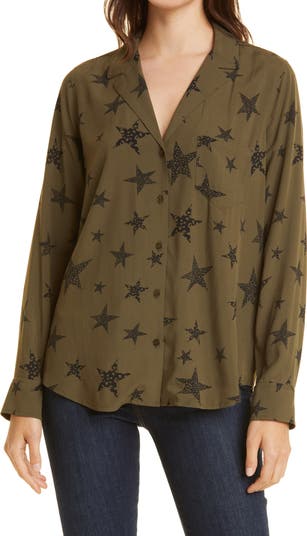 Rails Rebel Star Print Button-Up Shirt | Nordstromrack