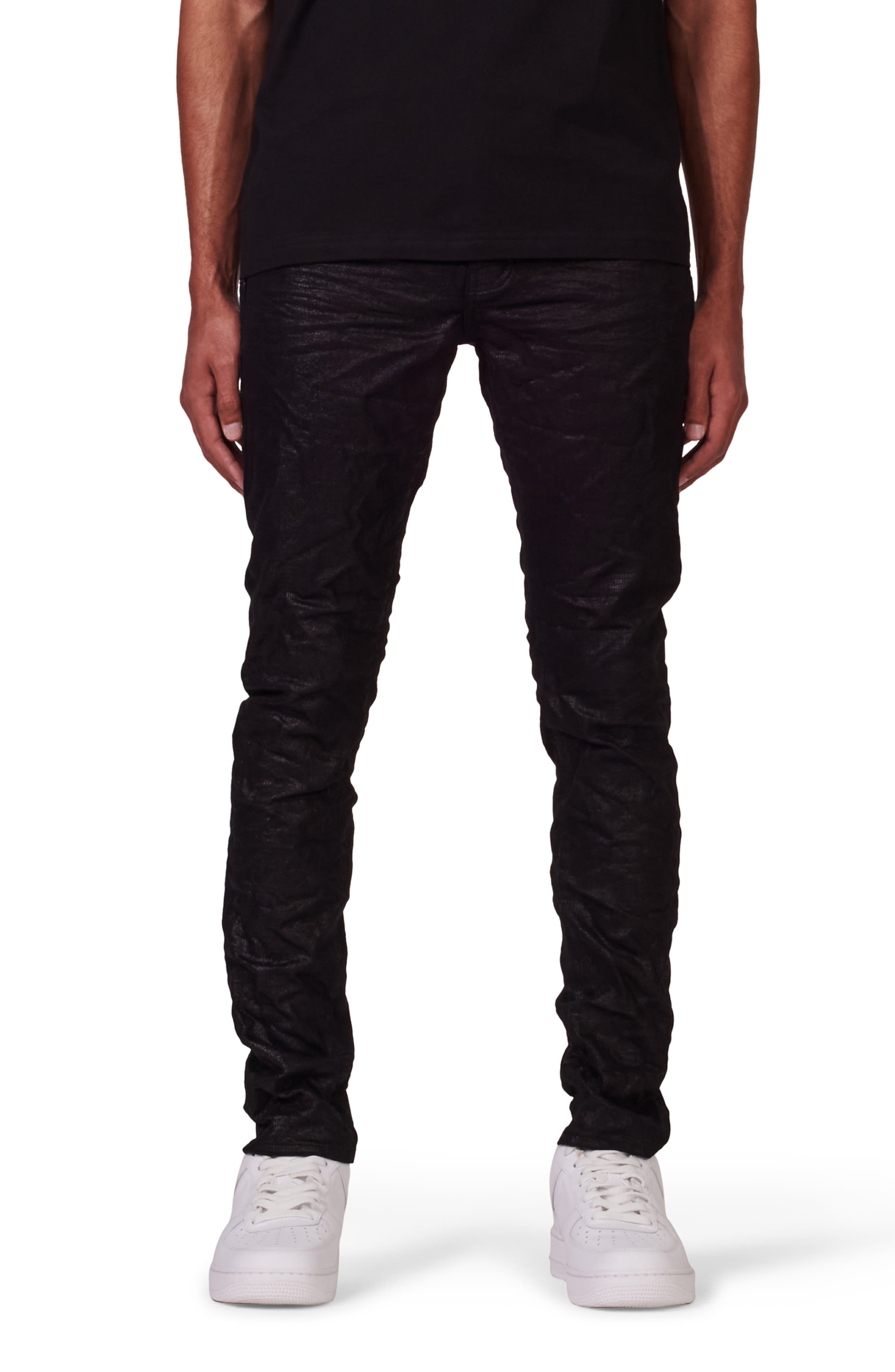 PURPLE BRAND Snake Print Straight Leg Jeans | Nordstromrack