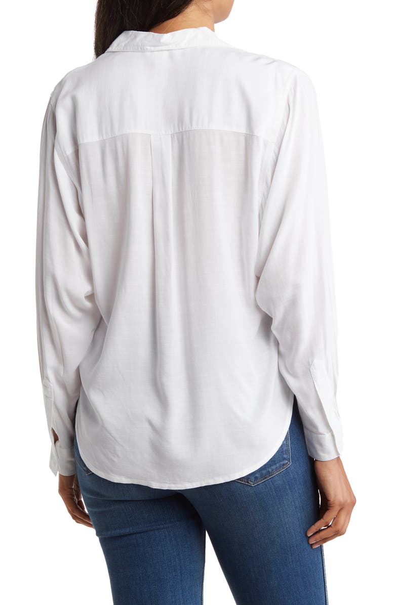 beachlunchlounge Marlena Oversize Button-Up Shirt | Nordstromrack