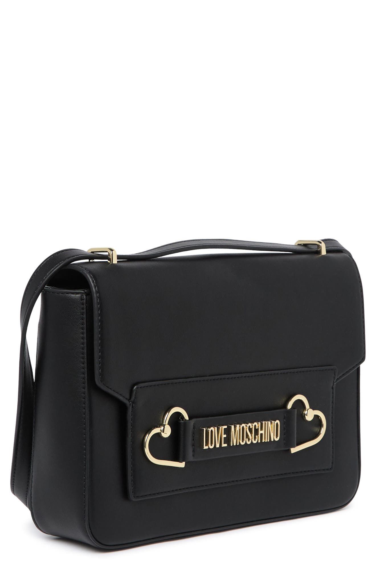 Love Moschino Logo Accent Flap Crossbody Bag | Nordstromrack
