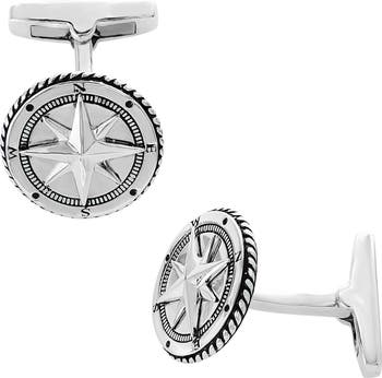 EFFY Sterling Silver Onyx Cuff Link | Nordstromrack