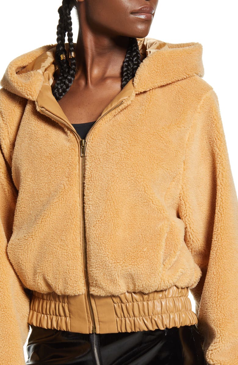 I.AM.GIA 717 Hooded Teddy Fleece Jacket | Nordstrom