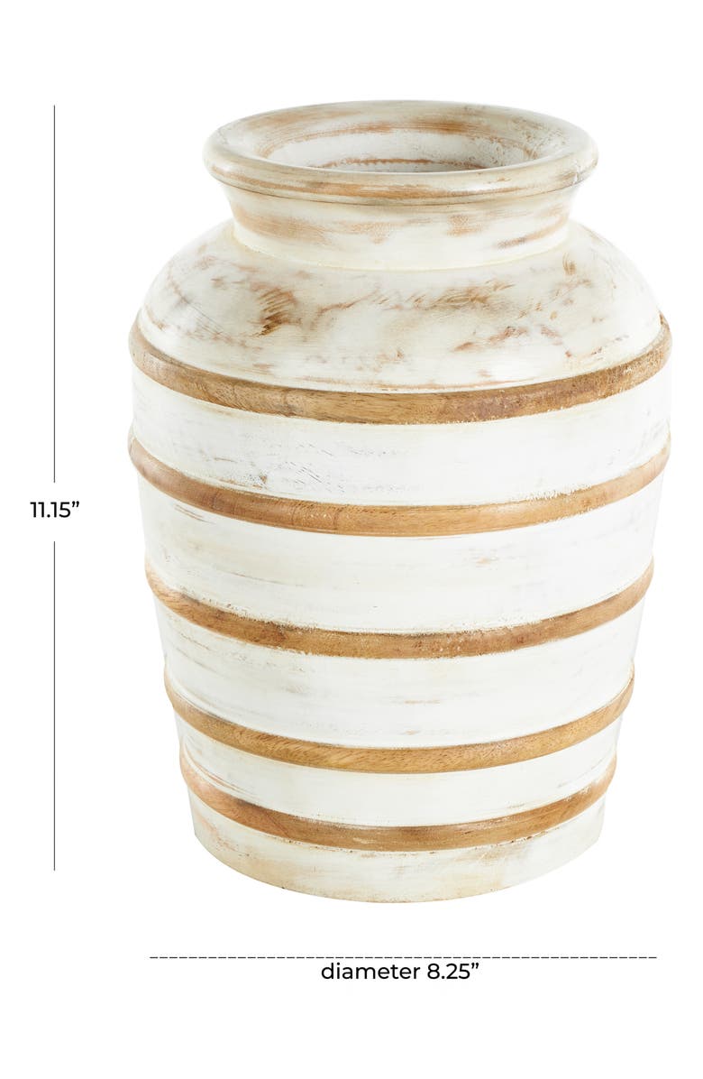 GINGER BIRCH STUDIO Mango Wood Vase | Nordstromrack