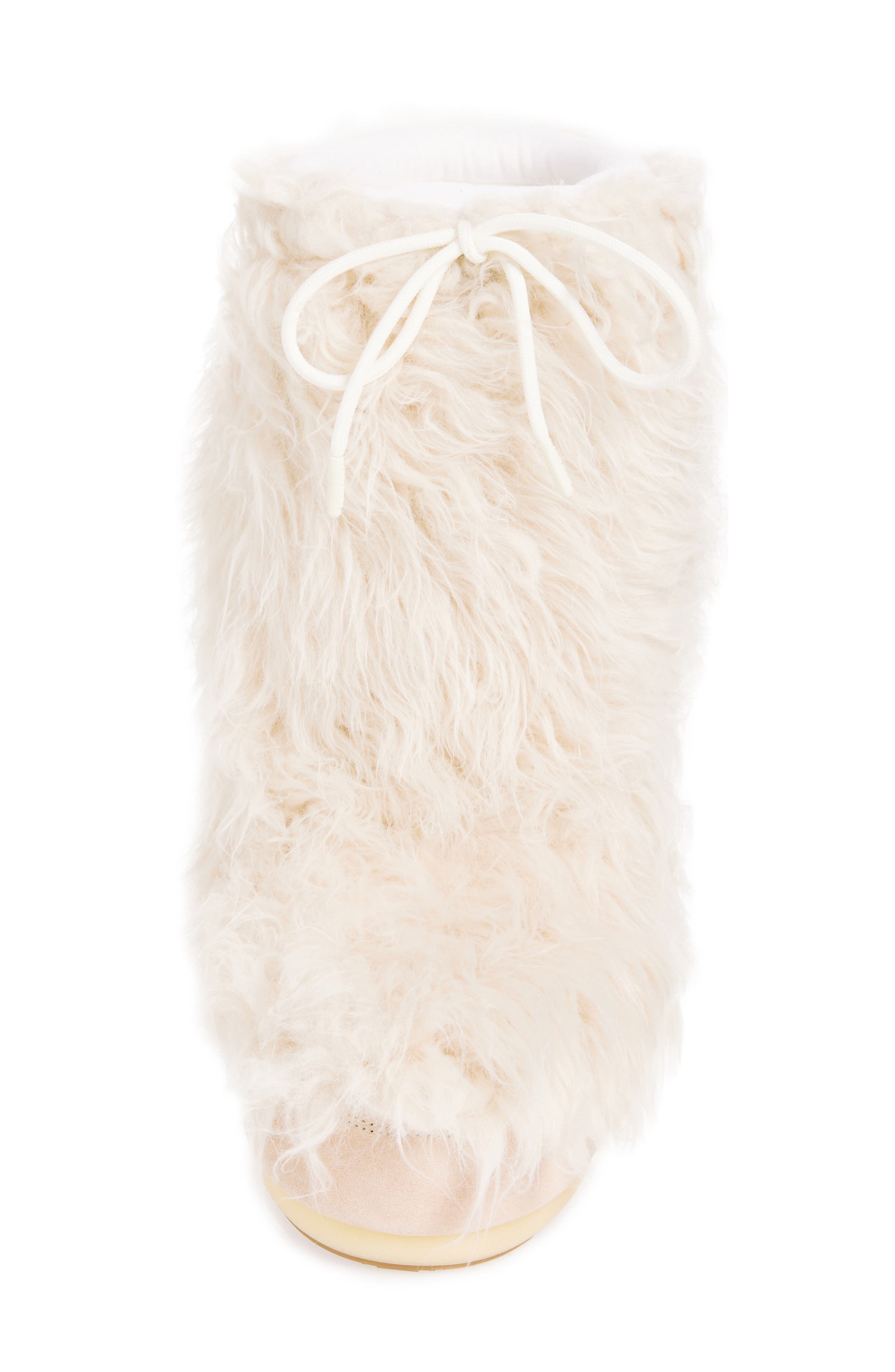 Moon Boot® Icon Water Resistant Faux Fur Moon Boot® (Women) | Nordstromrack