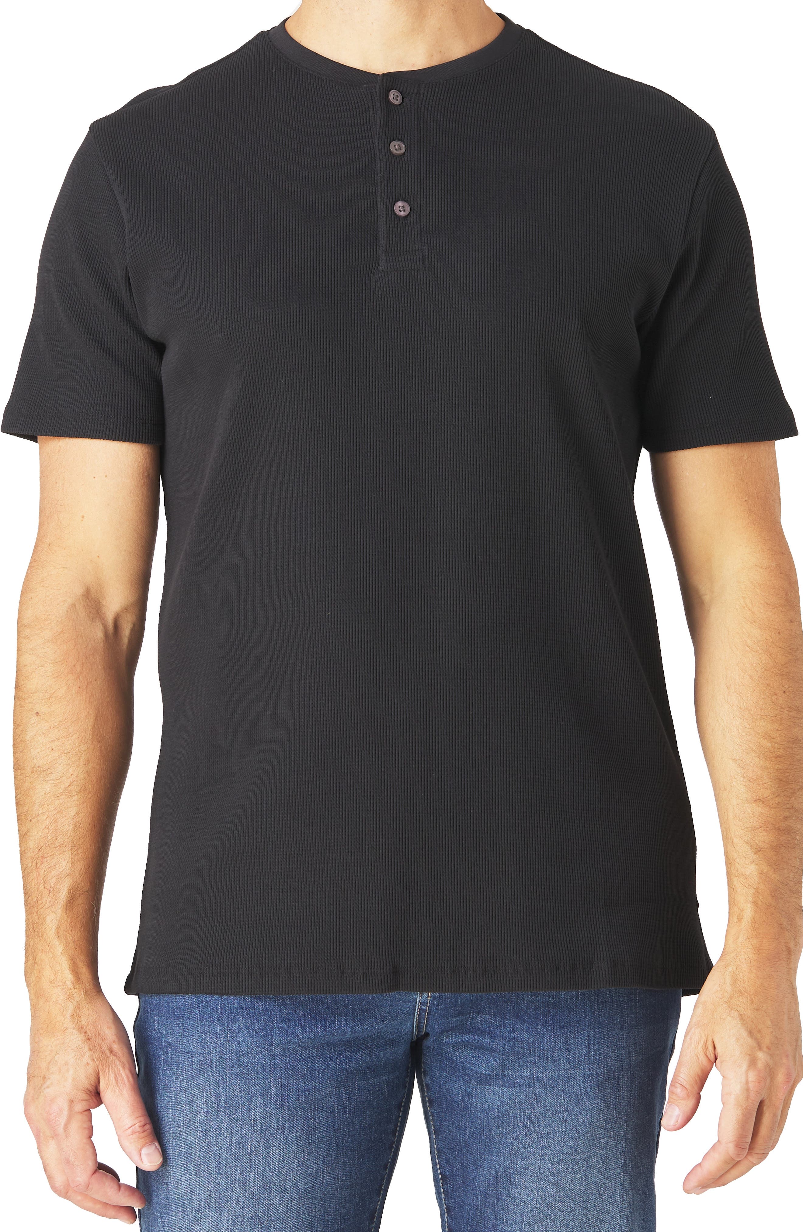 Slate & Stone Short Sleeve Waffle Knit Henley | Nordstromrack