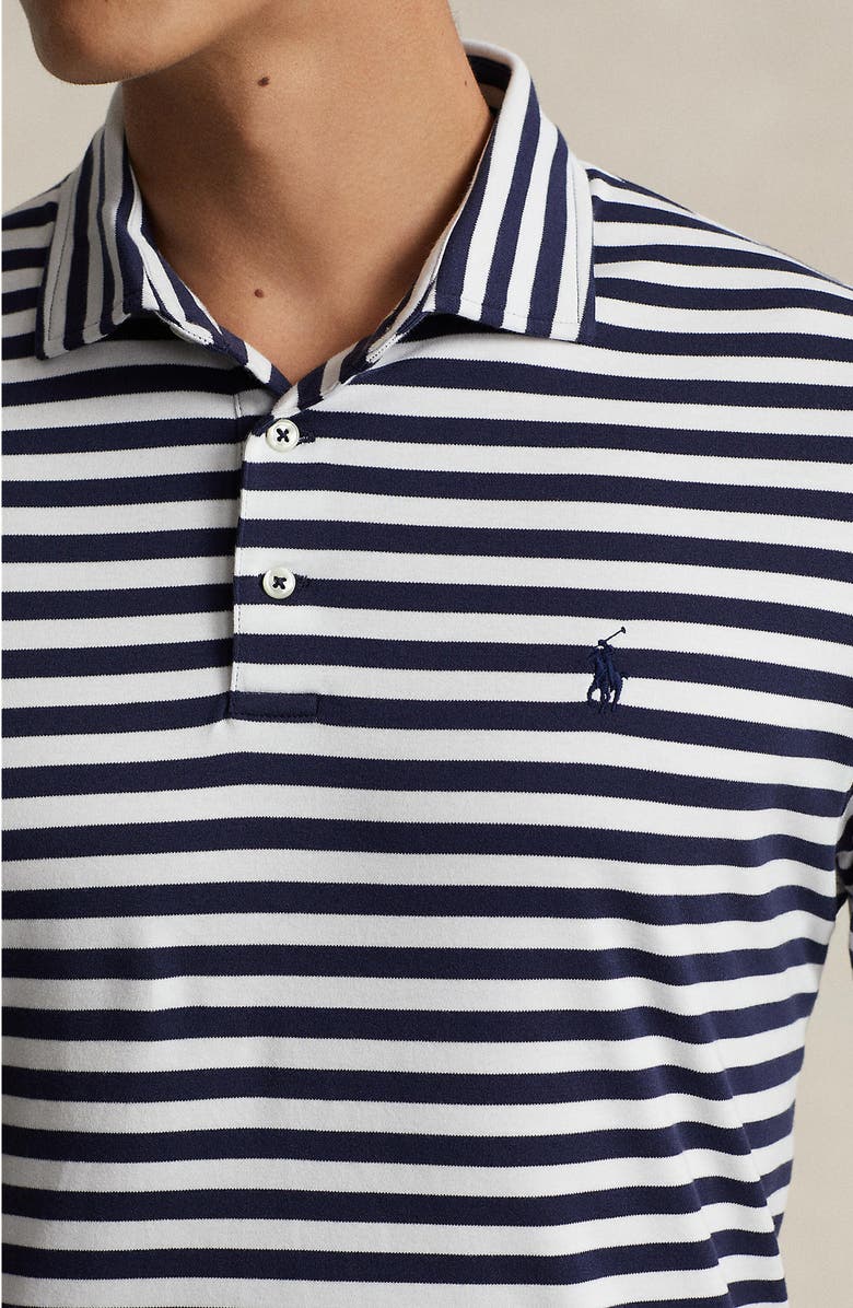 Polo Ralph Lauren Stripe Cotton Interlock Polo | Nordstromrack