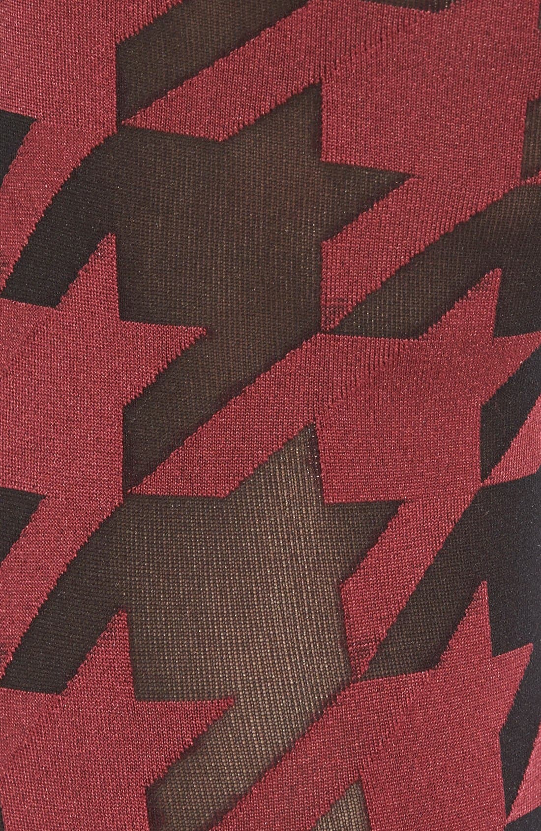 Pretty Polly 'Dogtooth Secret' Faux Over the Knee Tights | Nordstrom