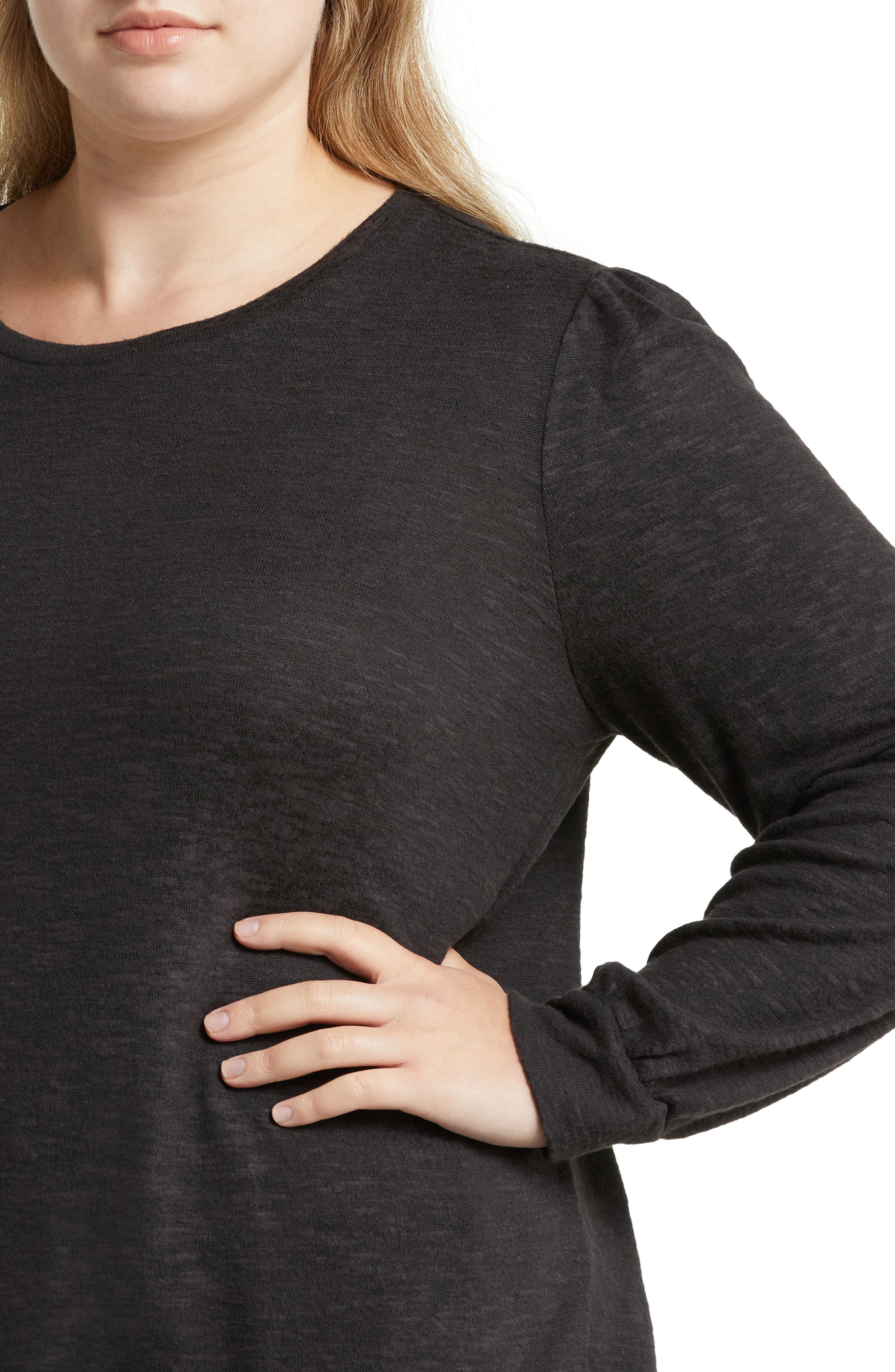 Caslon® Pleat Back Knit Top | Nordstromrack