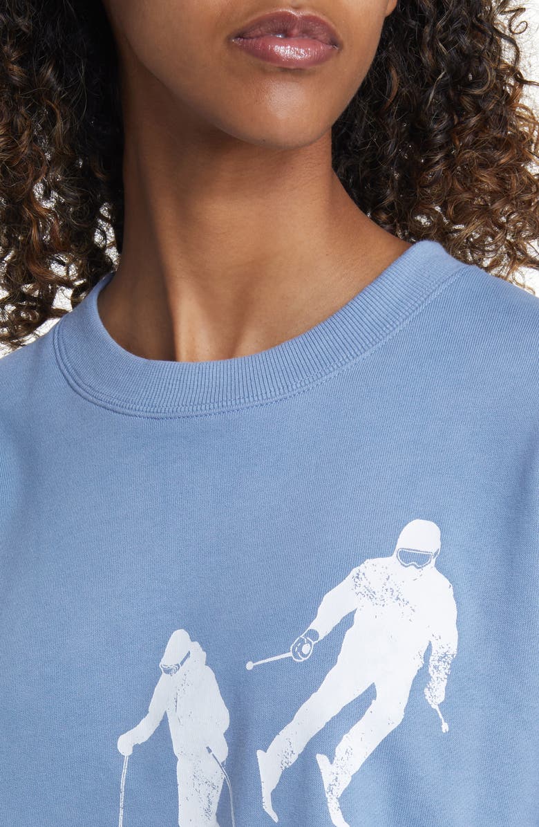 GOLDEN HOUR Skier Graphic Sweatshirt | Nordstromrack
