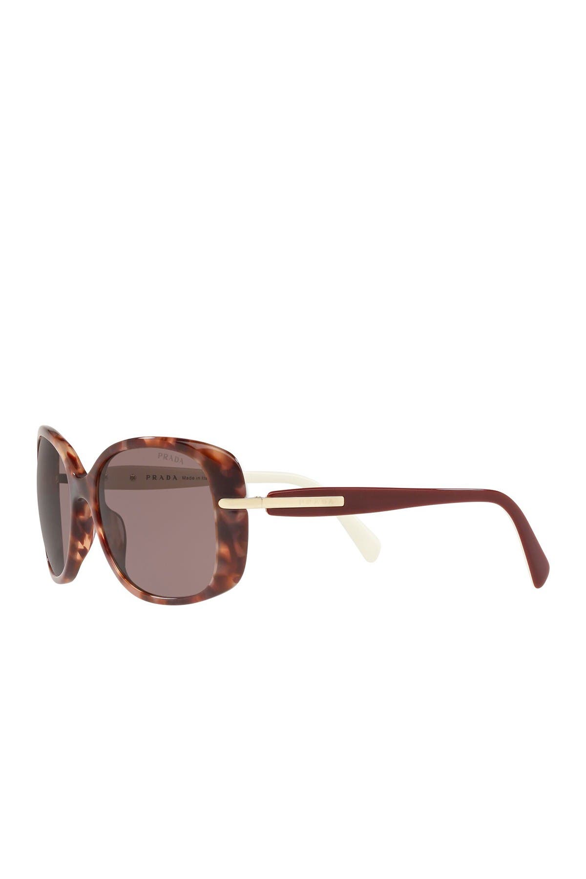 Prada Heritage 57mm Rectangle Sunglasses | Nordstromrack