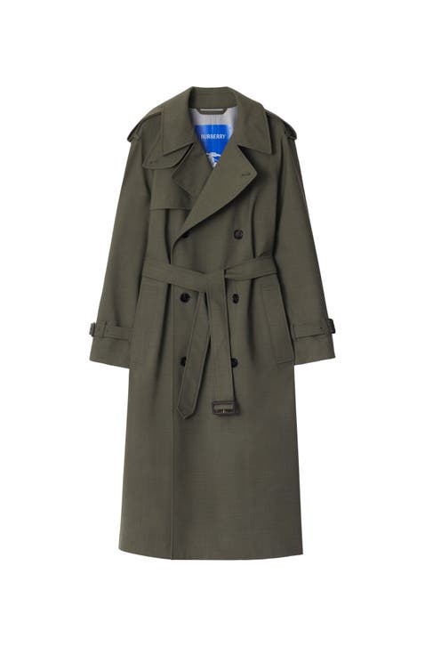Women's Wool Blend Trench Coats | Nordstrom Women's Wool Blend Trench Coats | Nordstrom