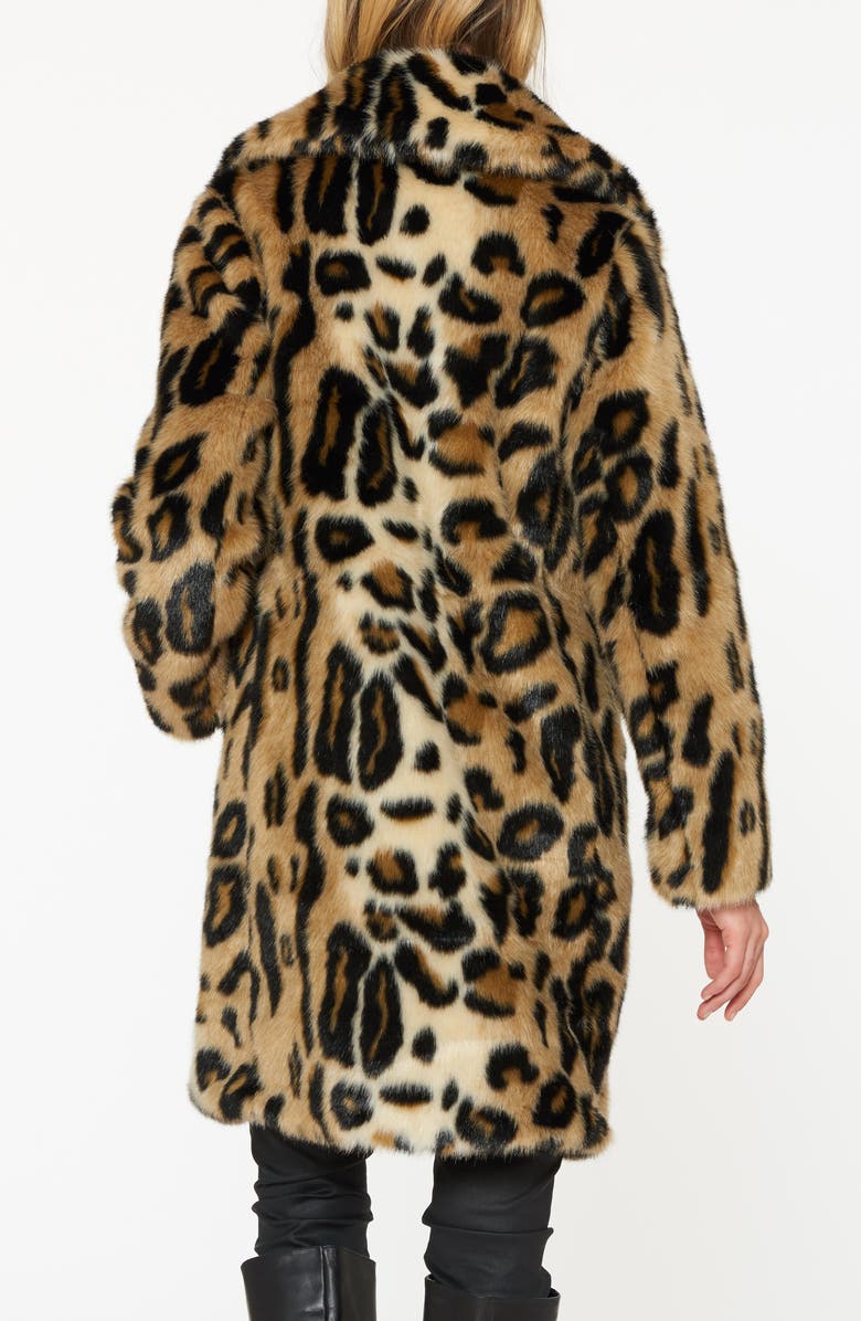 Sanctuary Camo Faux Fur Coat | Nordstrom