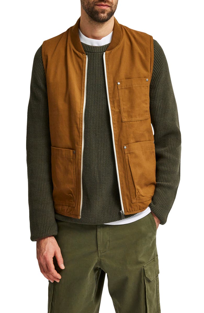 Selected Homme Baker Utility Vest | Nordstrom