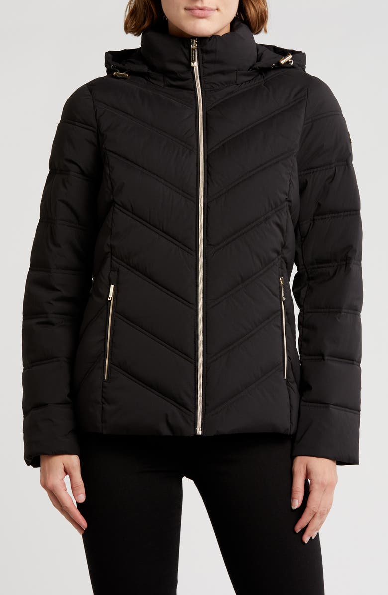 Michael Kors Short Stretch Puffer Jacket | Nordstromrack