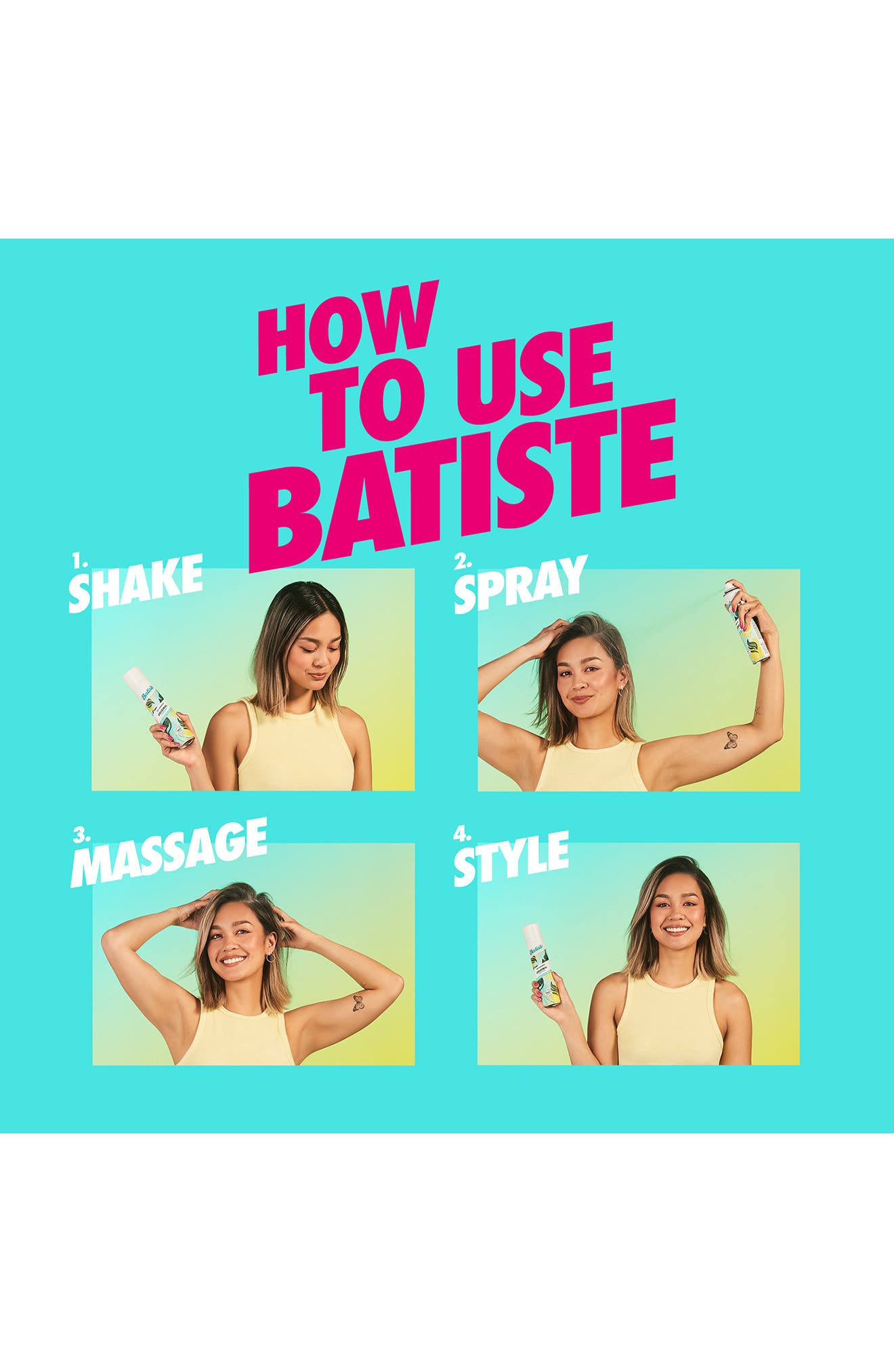 Batiste Pink Pineapple Dry Shampoo | Nordstromrack