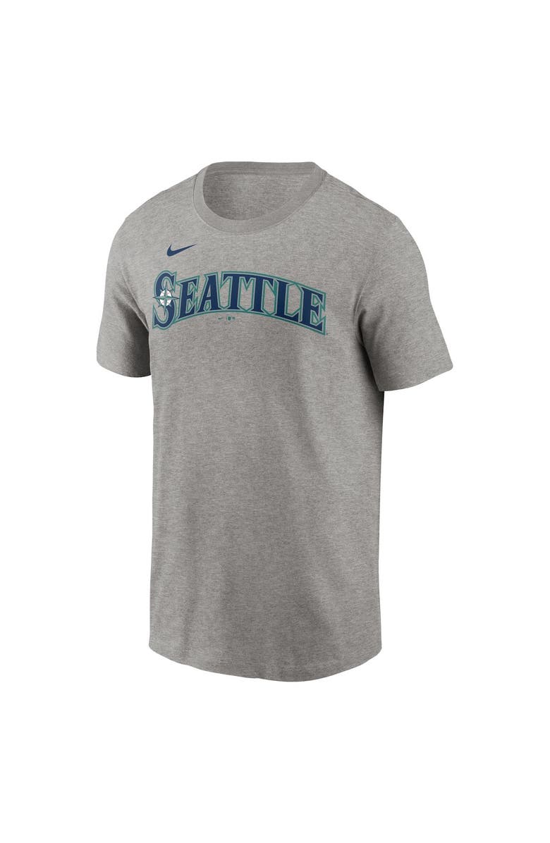 Nike Men's Nike Julio Rodriguez Heathered Gray Seattle Mariners Name ...