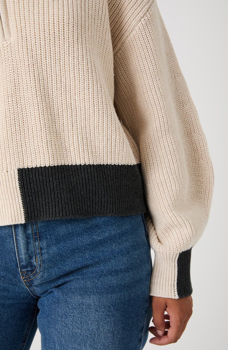 French Connection Joss Quarter Zip Sweater | Nordstromrack
