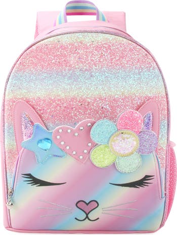 OMG Accessories Kids' Miss Bella Glitter Backpack | Nordstromrack