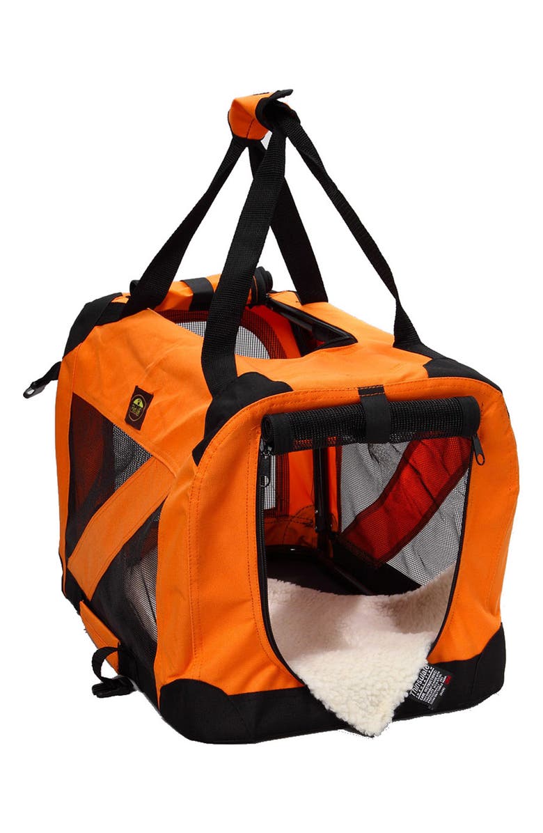 PET LIFE Folding Zippered 360 Vista View Dog Carrier - Medium ...