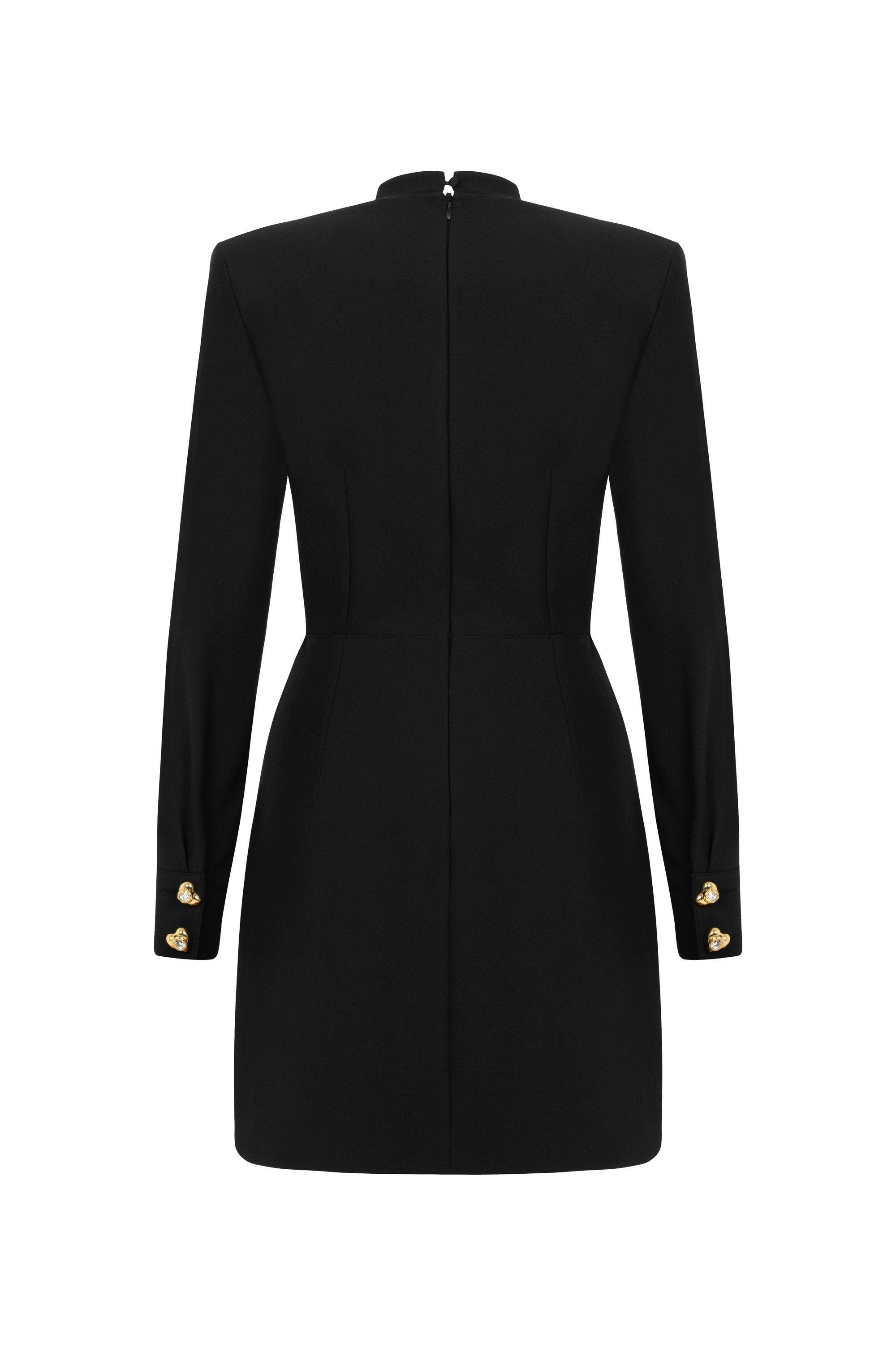 Nocturne Shoulder Pad Mini Dress | Nordstrom
