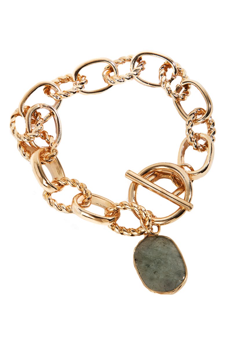 SAACHI Stone Chain Link Bracelet | Nordstromrack