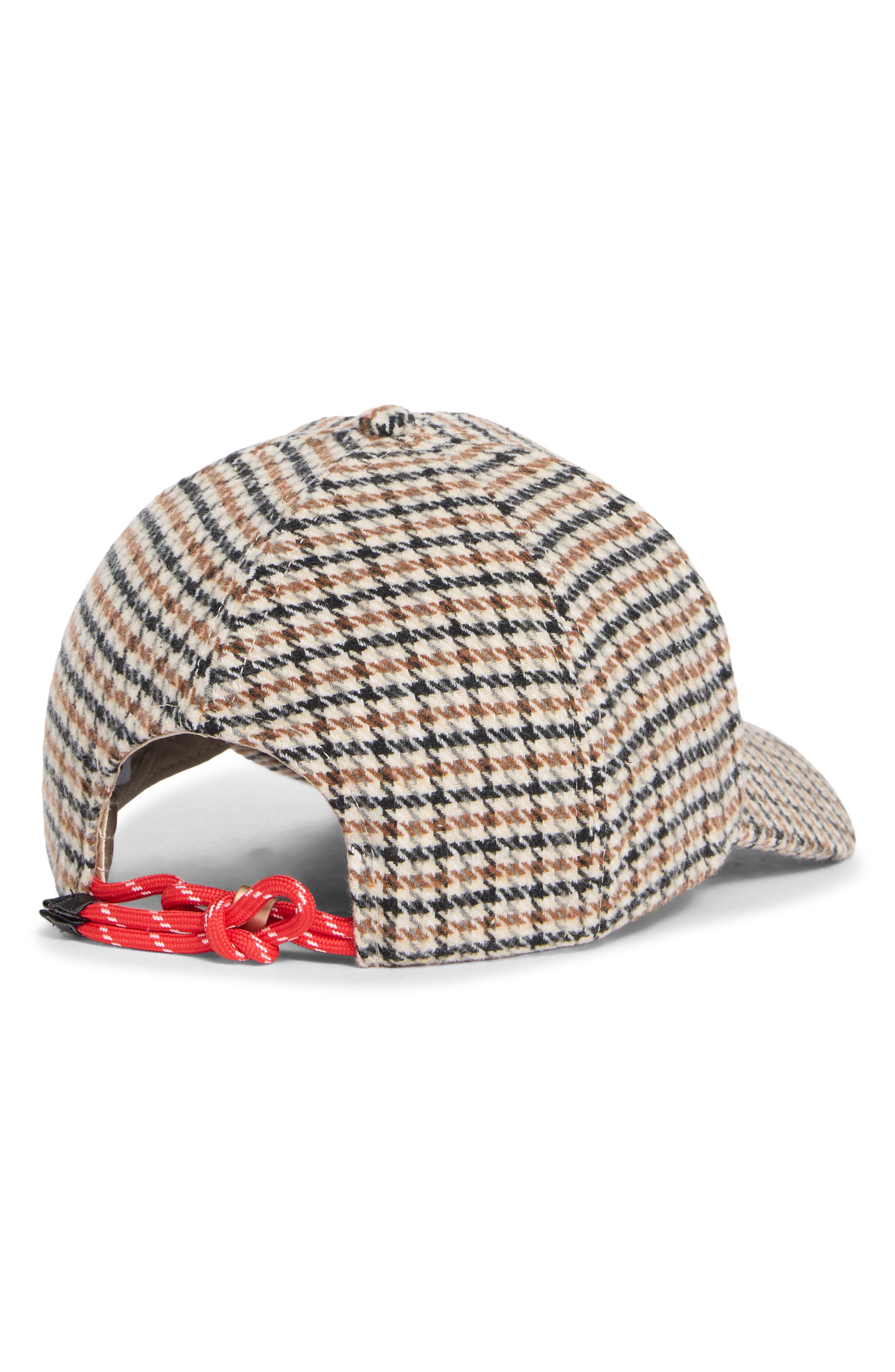 Steve Madden Glen Plaid Bungee Baseball Cap | Nordstromrack