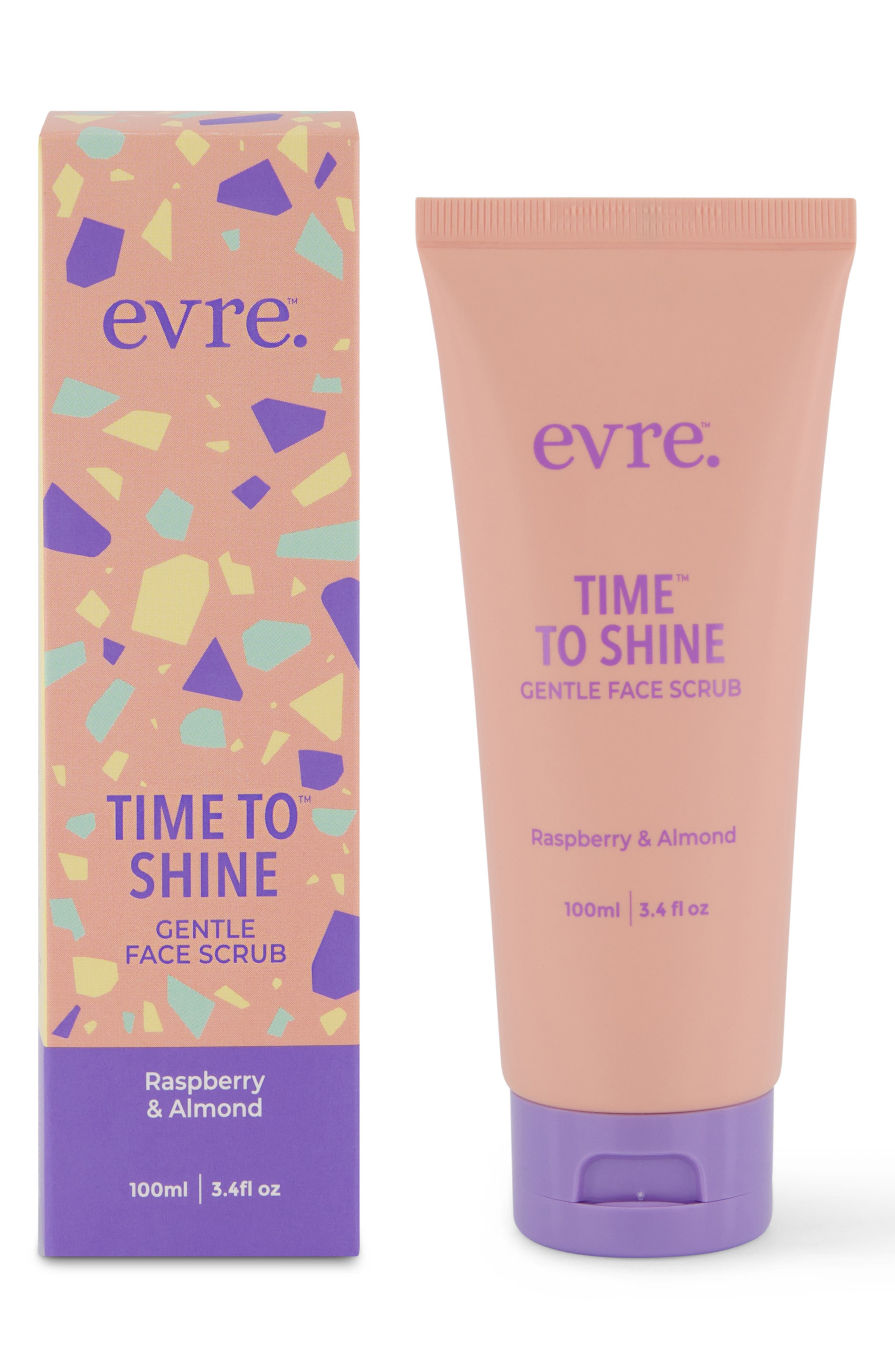 evre. Time to Shine Raspberry & Almond Face Scrub | Nordstrom