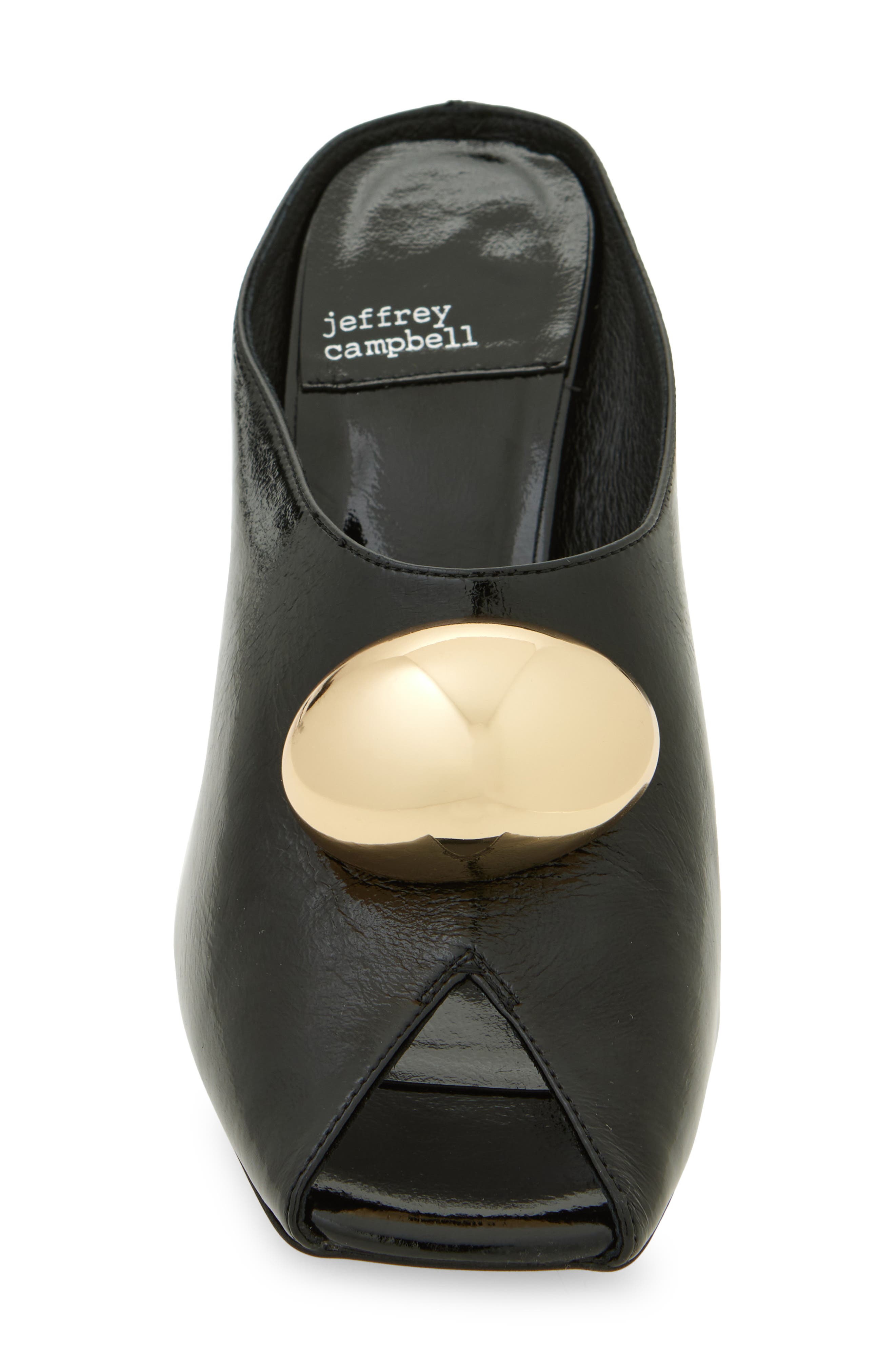 Jeffrey Campbell Cheeky-O Peep Toe Mule (Women) | Nordstromrack