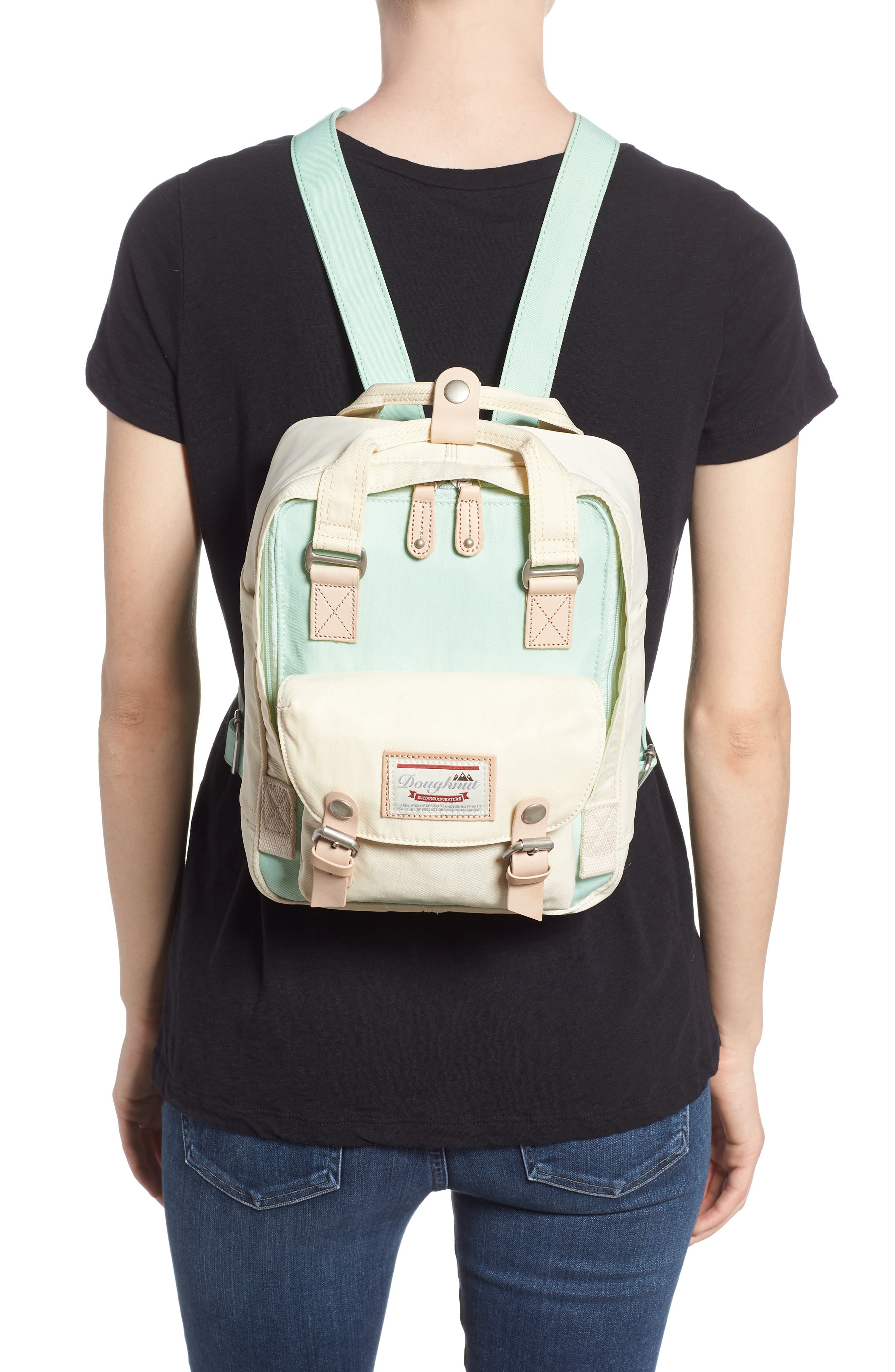 Doughnut Mini Macaroon Colorblock Water Resistant Backpack | Nordstromrack
